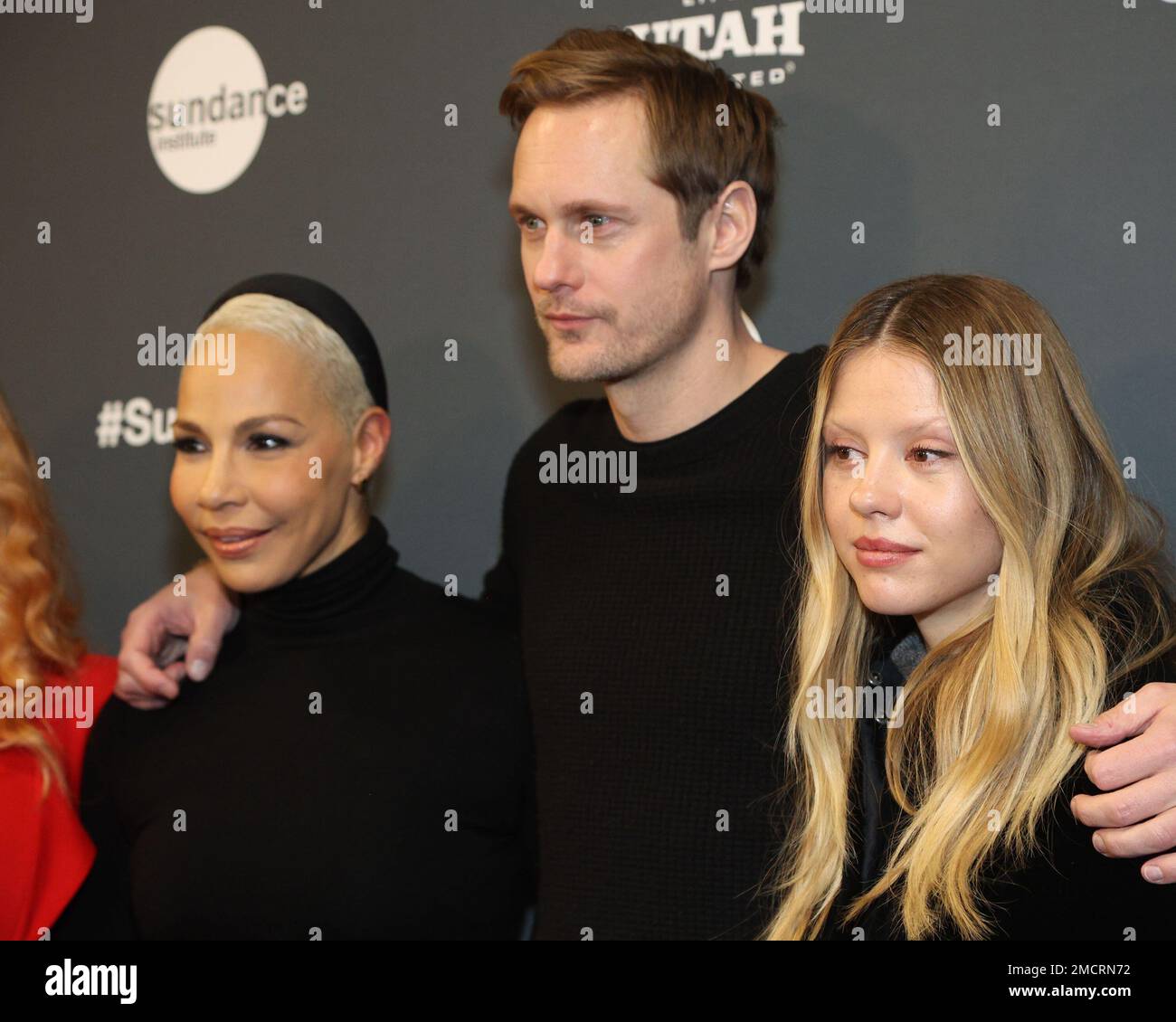 Park City, UT, USA. 21st Jan, 2023. Amanda Brugel, Alexander Skarsgård ...
