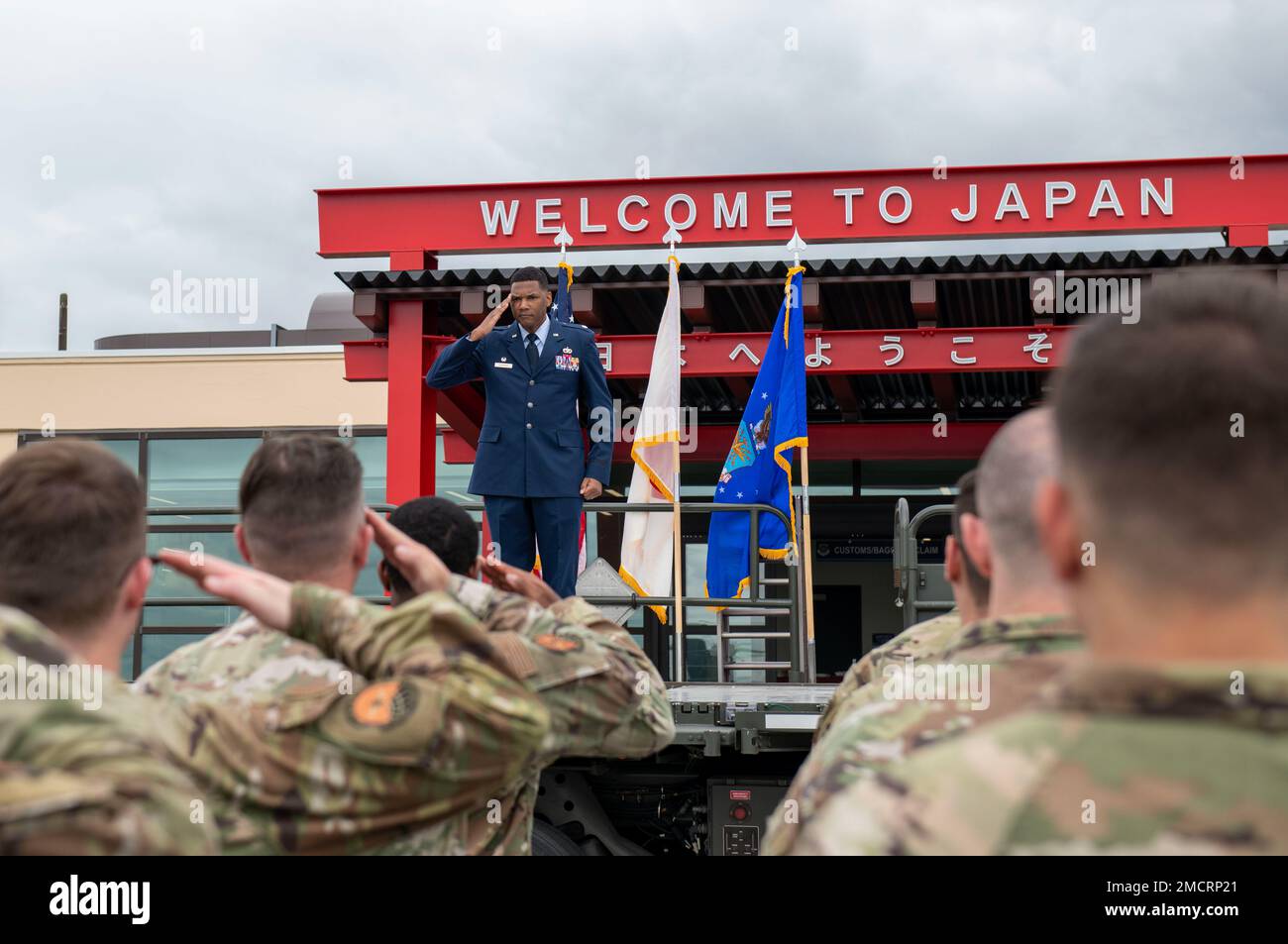 Lt. Col. Blake Johnson, 730th Air Mobility Squadron incoming commander ...
