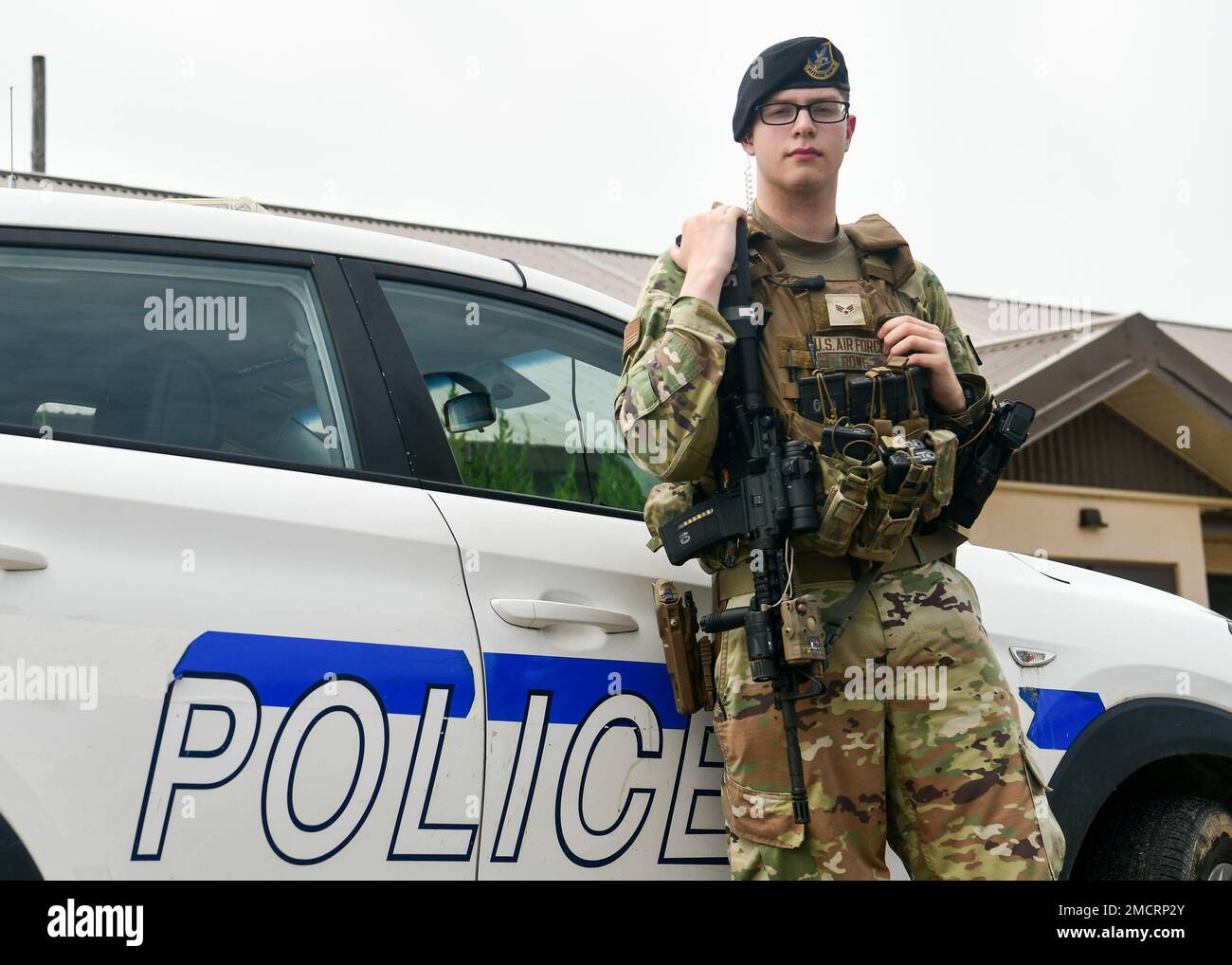 Senior Airman Alexander Rowe, 8th Security Forces Squadron defender ...