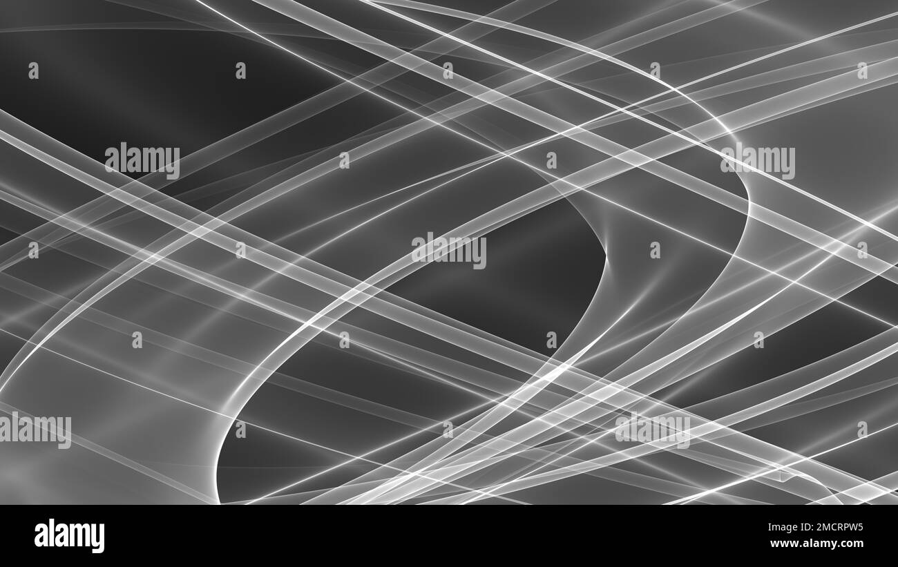 Background abstract 8K monochrome, black, white, gray ray, spiral ...