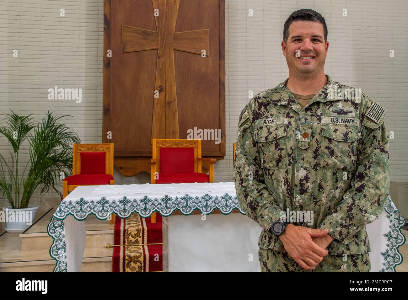 Naval Station Rota, Spain's Deputy Supervisory Chaplain, Lt. Cmdr ...