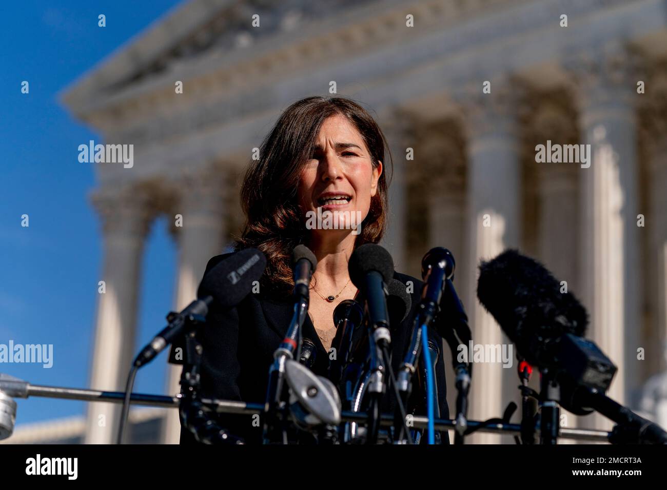 Center for Reproductive Rights Litigation Director Julie Rikelman who ...