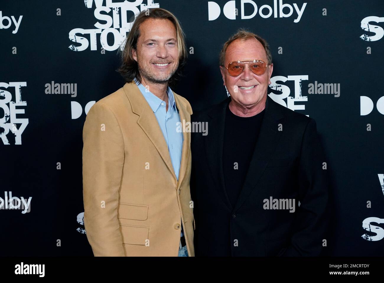 Lance LePere and Michael Kors attend the "West Side Story" premiere at ...