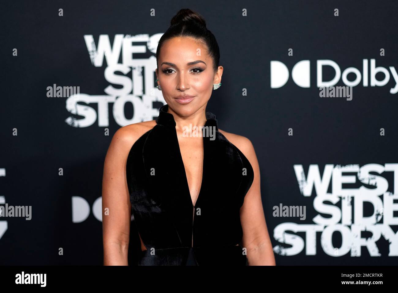 Ana Isabelle attends the "West Side Story" premiere at the Rose Theater ...