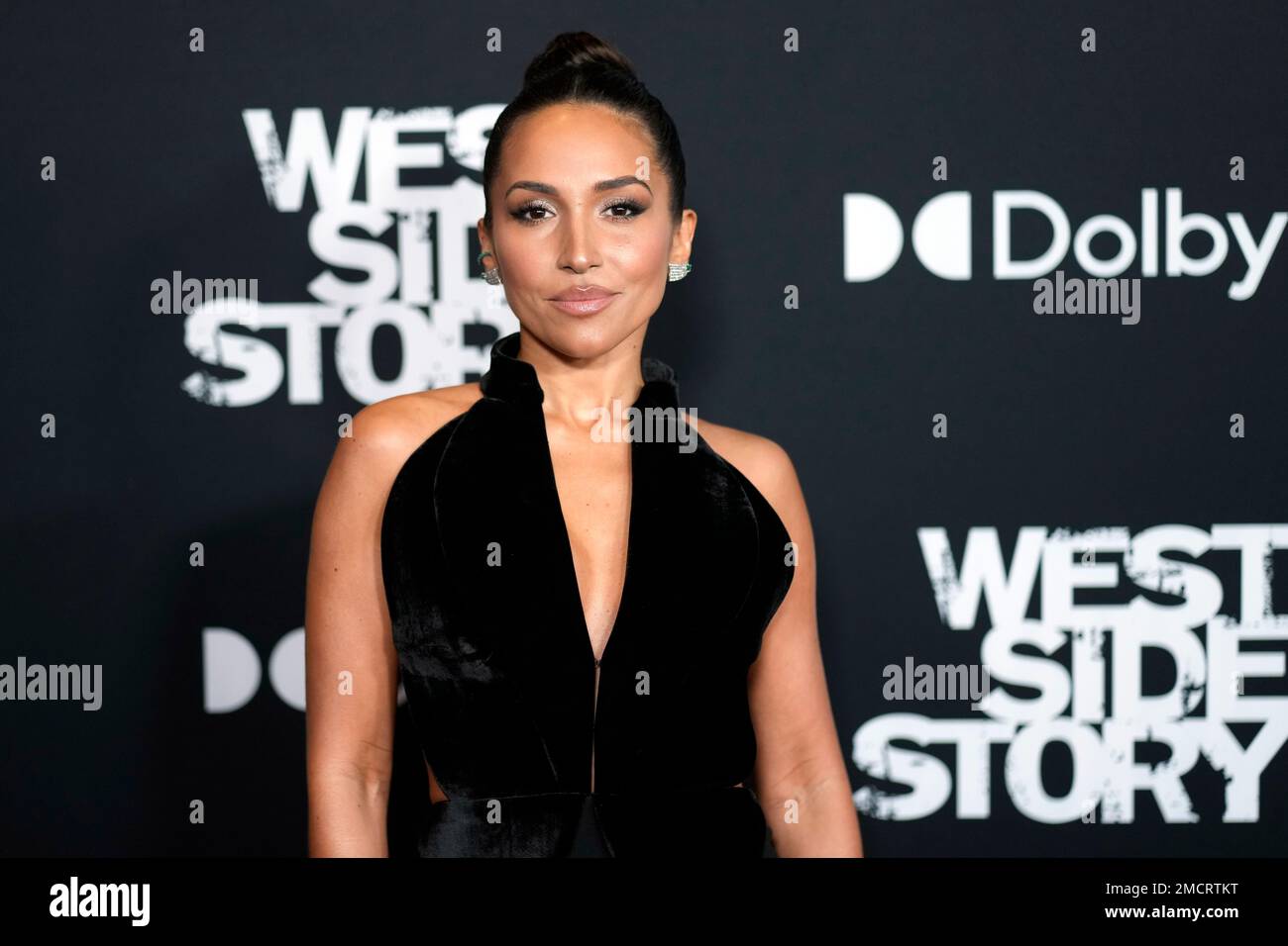 Ana Isabelle attends the "West Side Story" premiere at the Rose Theater ...