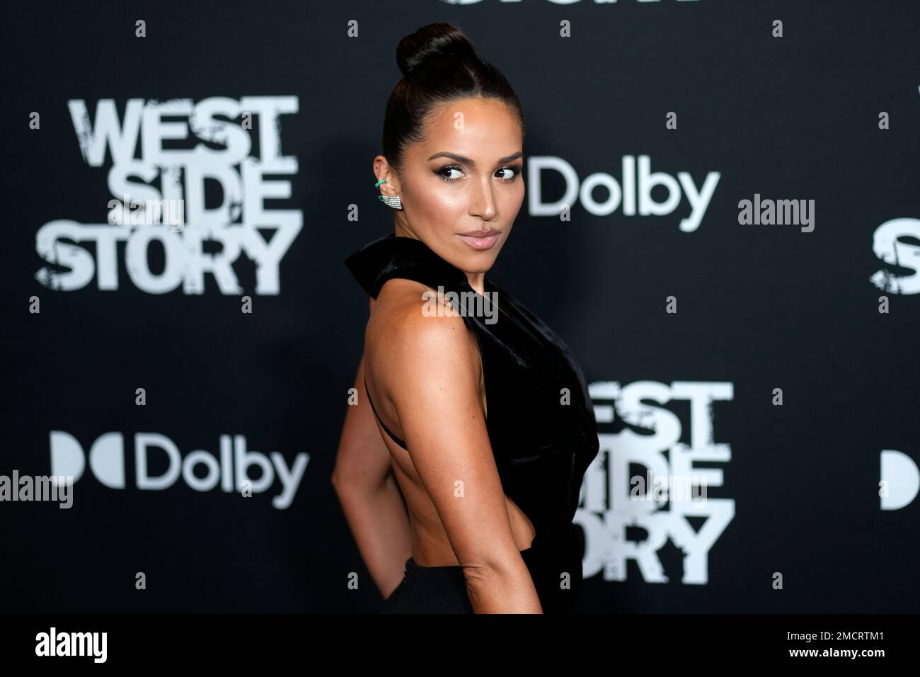 Ana Isabelle attends the "West Side Story" premiere at the Rose Theater ...