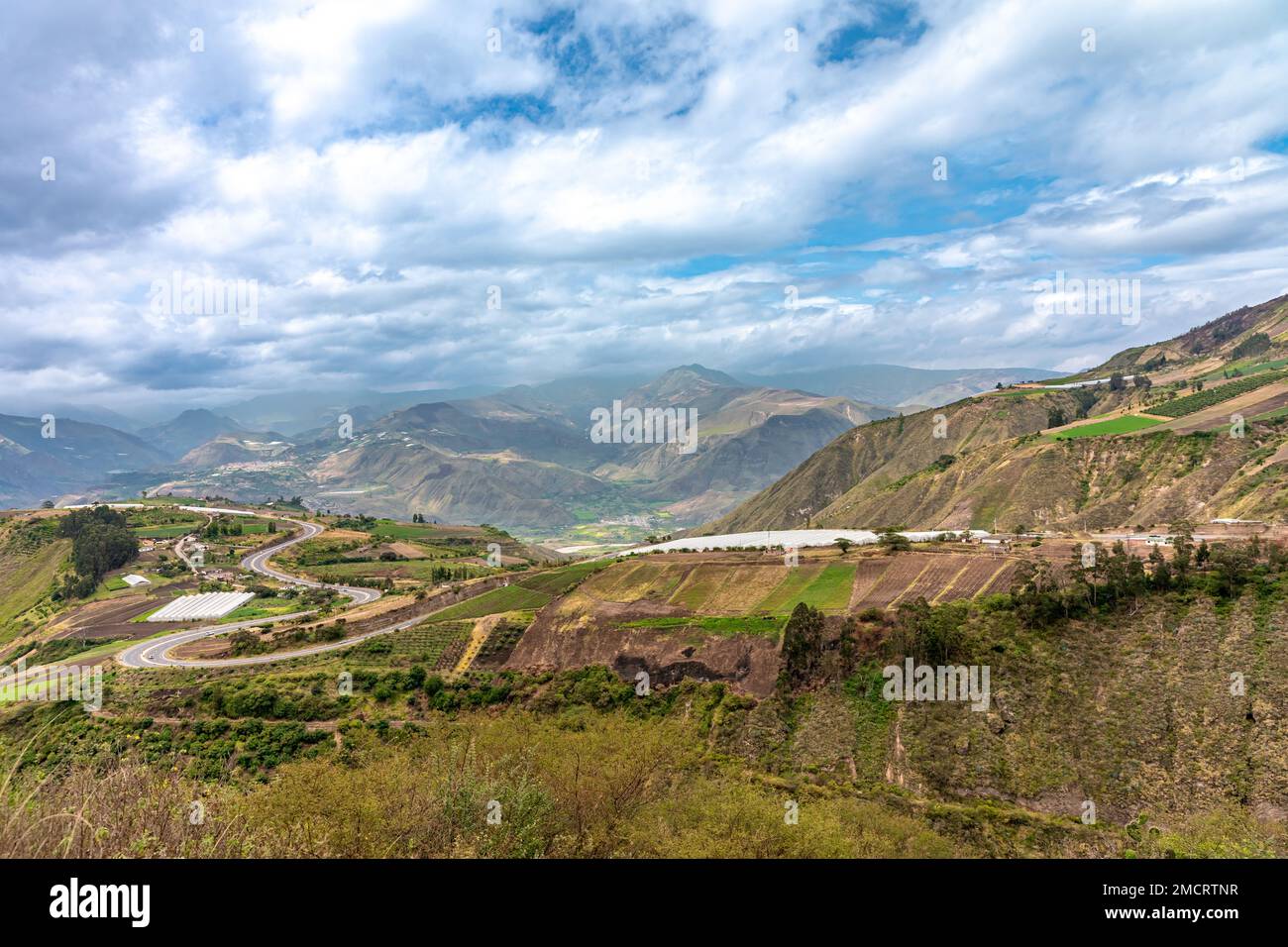 forests and mountains in the beautiful Colombian nature Stock Photo - Alamy
