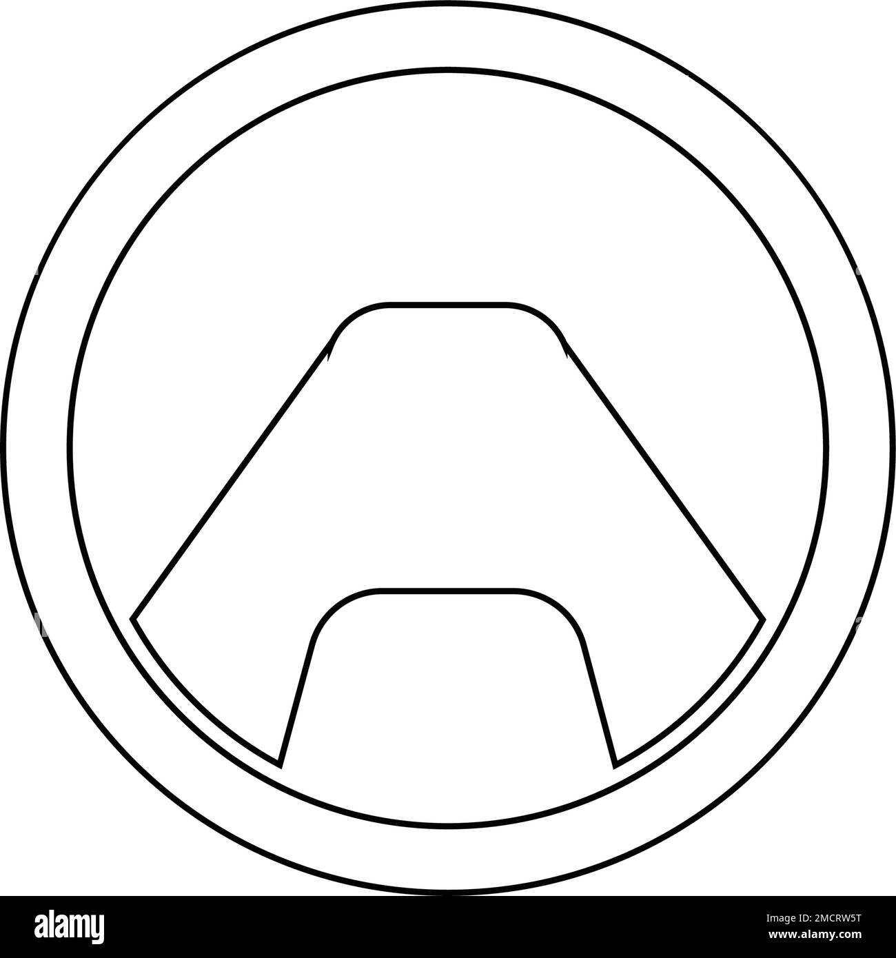 steering wheel icon logo stock illustration design Stock Vector Image ...