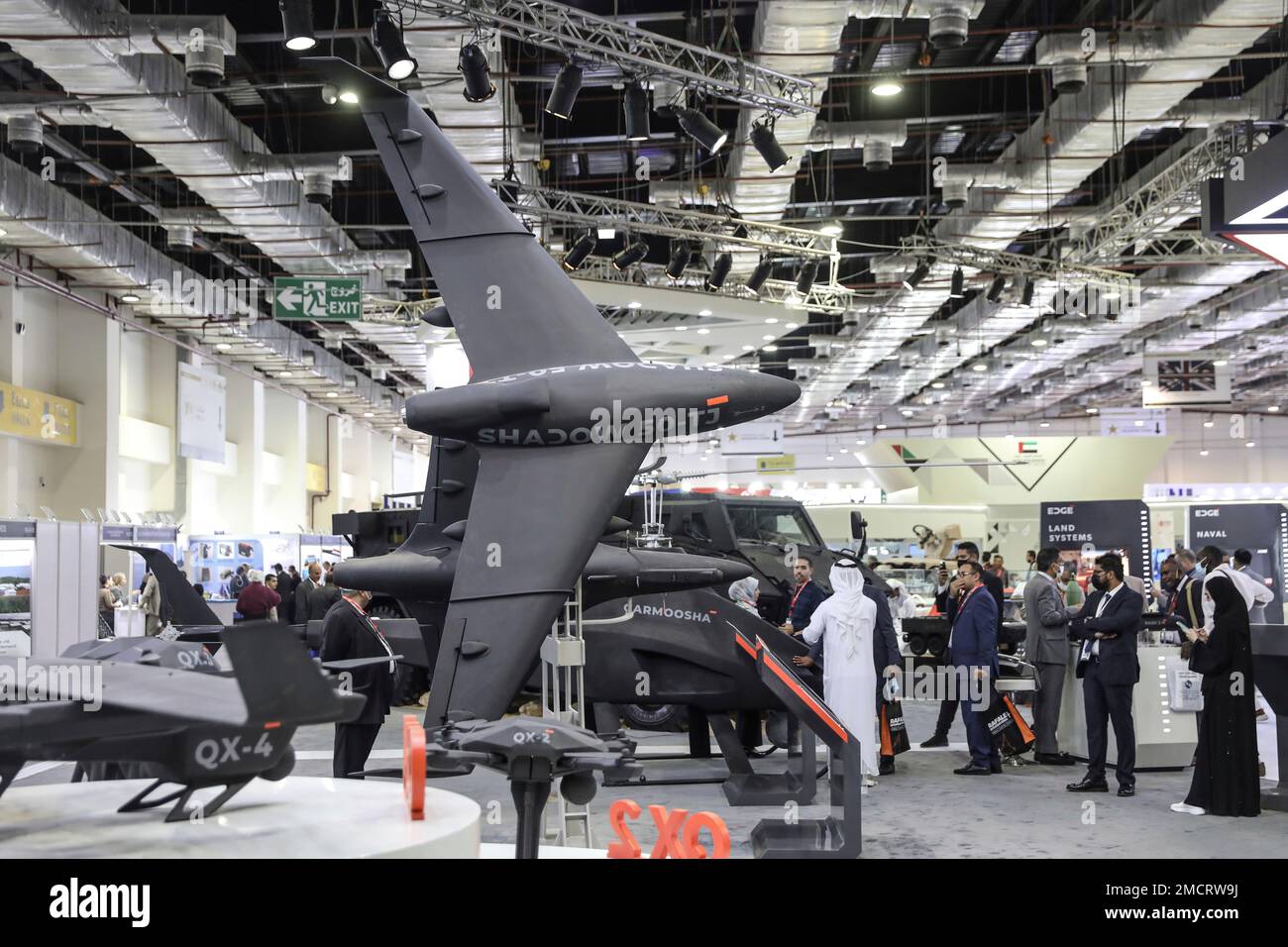 UAE Pavilion at the EDEX Egypt Defence Exhibition 2021 at new Cairo ...