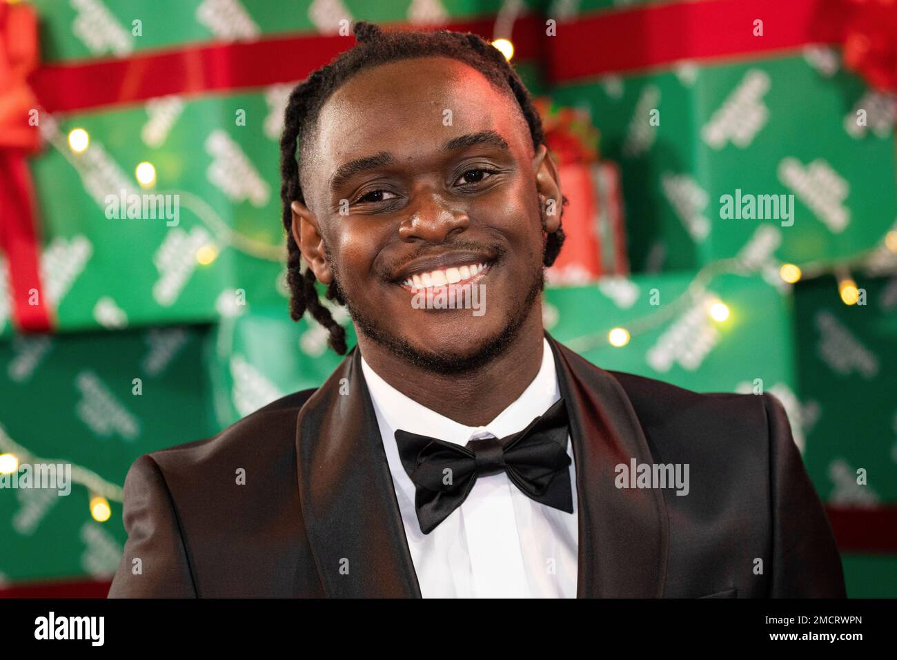 Joshua Malone poses for photographers upon arrival at the premiere of ...