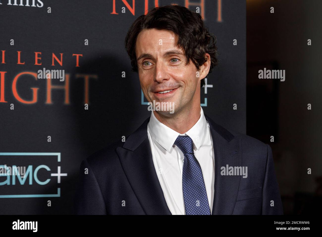 Matthew Goode arrives at the LA special screening of "Silent Night" at ...