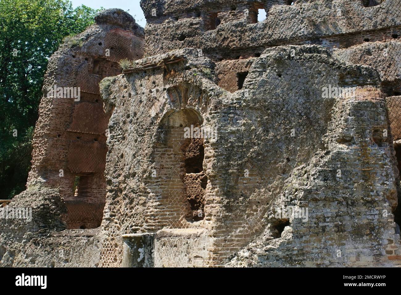 Built by the Roman Emperor Hadrian, Hadrian's Villa (Tivoli, Rome) is ...