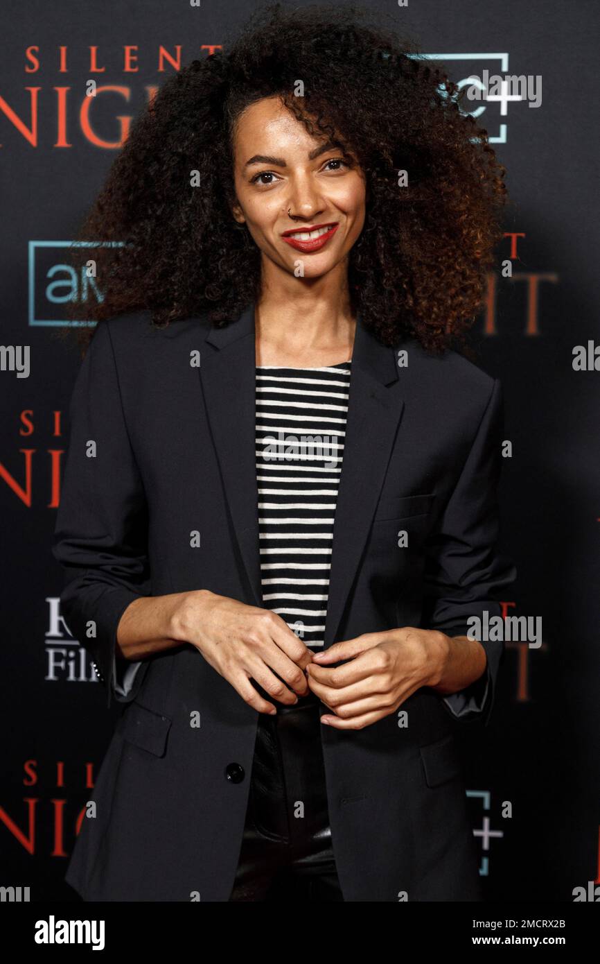 Kendall Keith arrives at the LA special screening of "Silent Night" at ...