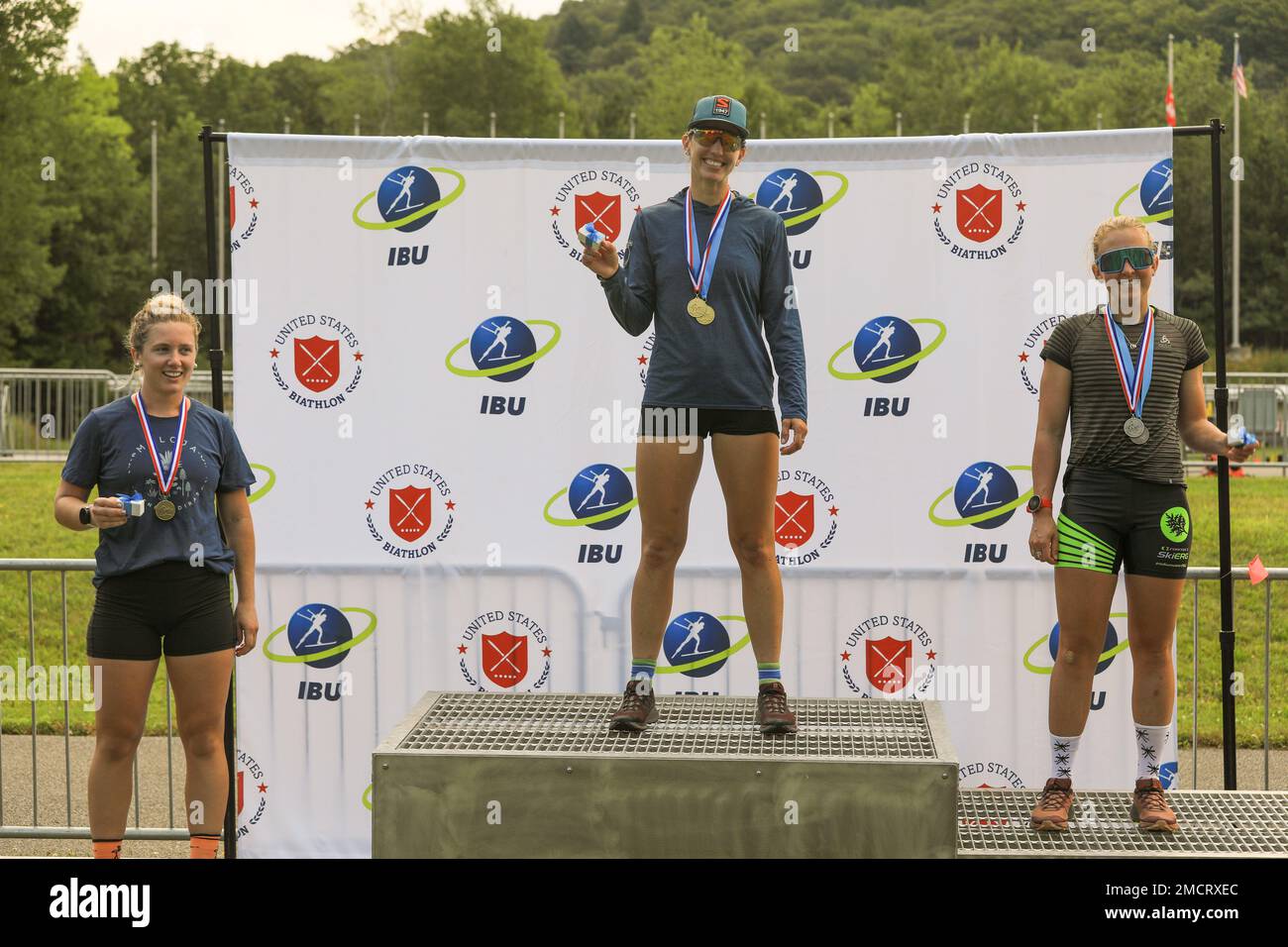 The Vermont National Guard hosted the U.S. Nation Roller-ski Biathlon ...