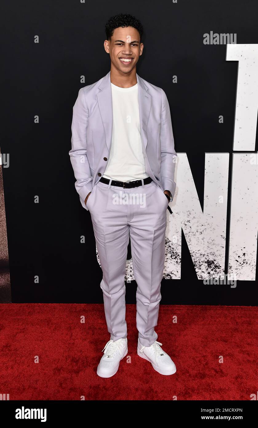 Jude Wilson arrives at the Los Angeles premiere of "The Unforgivable" at the DGA Theatre on ...