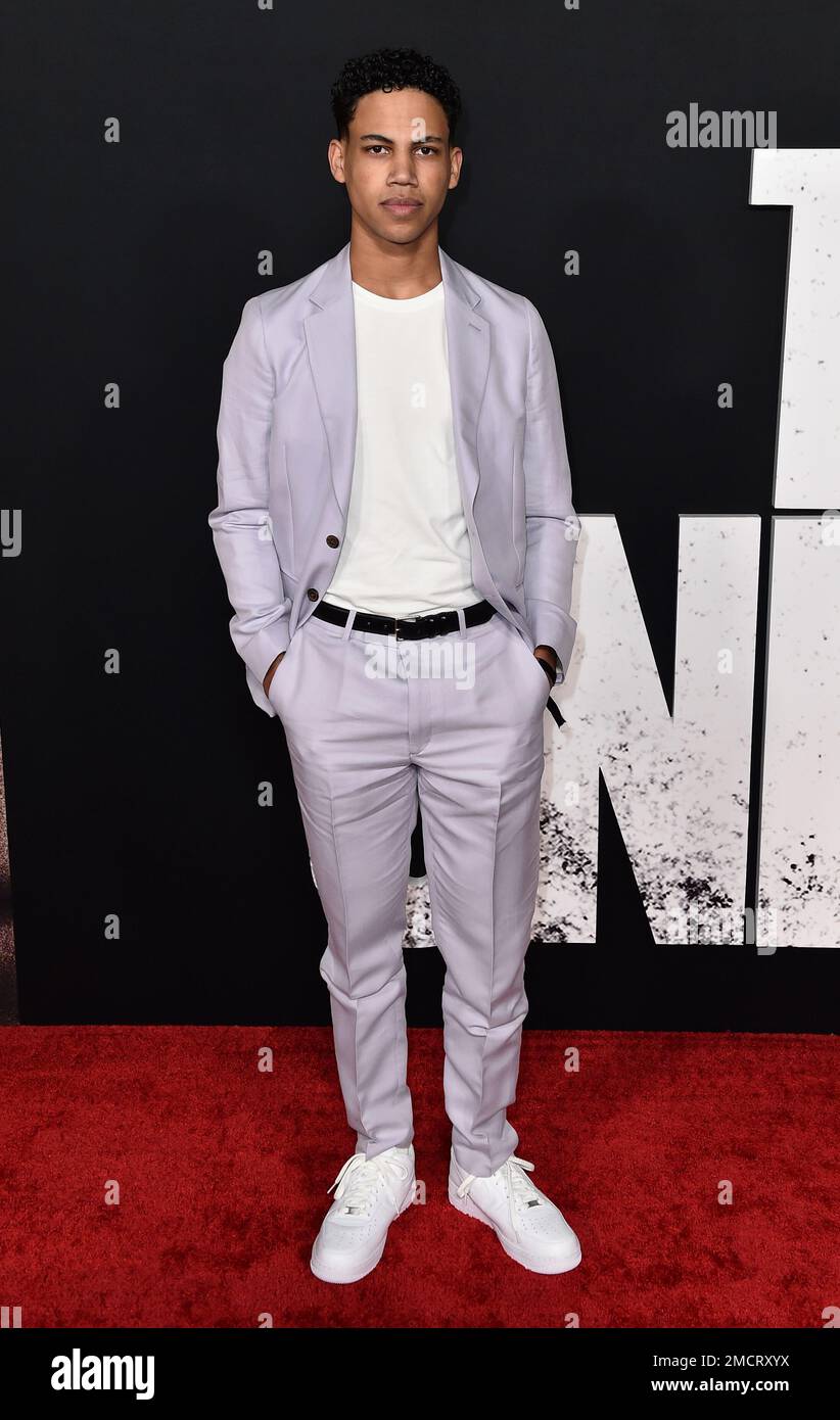 Jude Wilson arrives at the Los Angeles premiere of "The Unforgivable ...