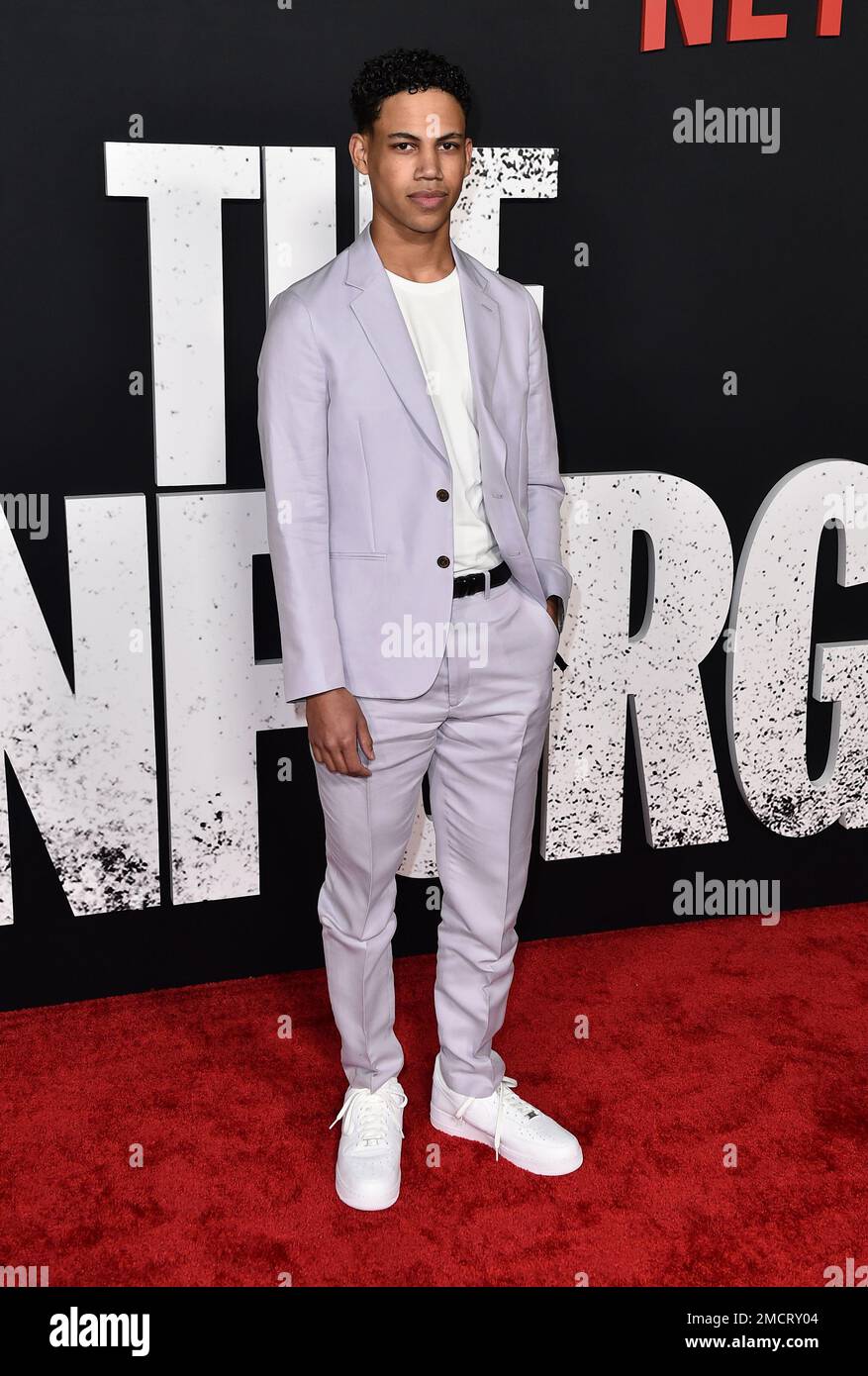 Jude Wilson arrives at the Los Angeles premiere of "The Unforgivable" at the DGA Theatre on ...