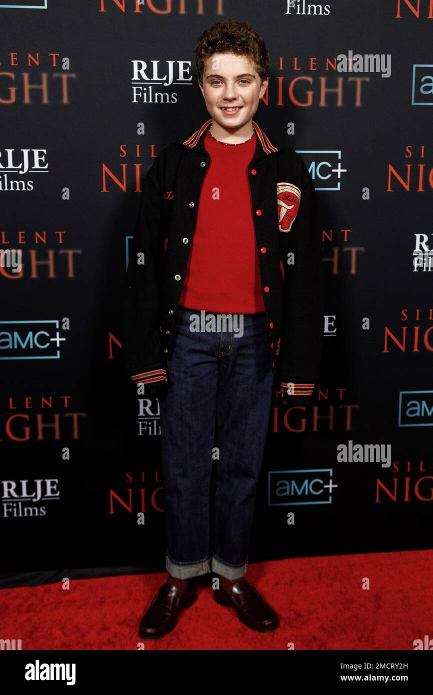 Roman Griffin Davis Arrives At The La Special Screening Of Silent