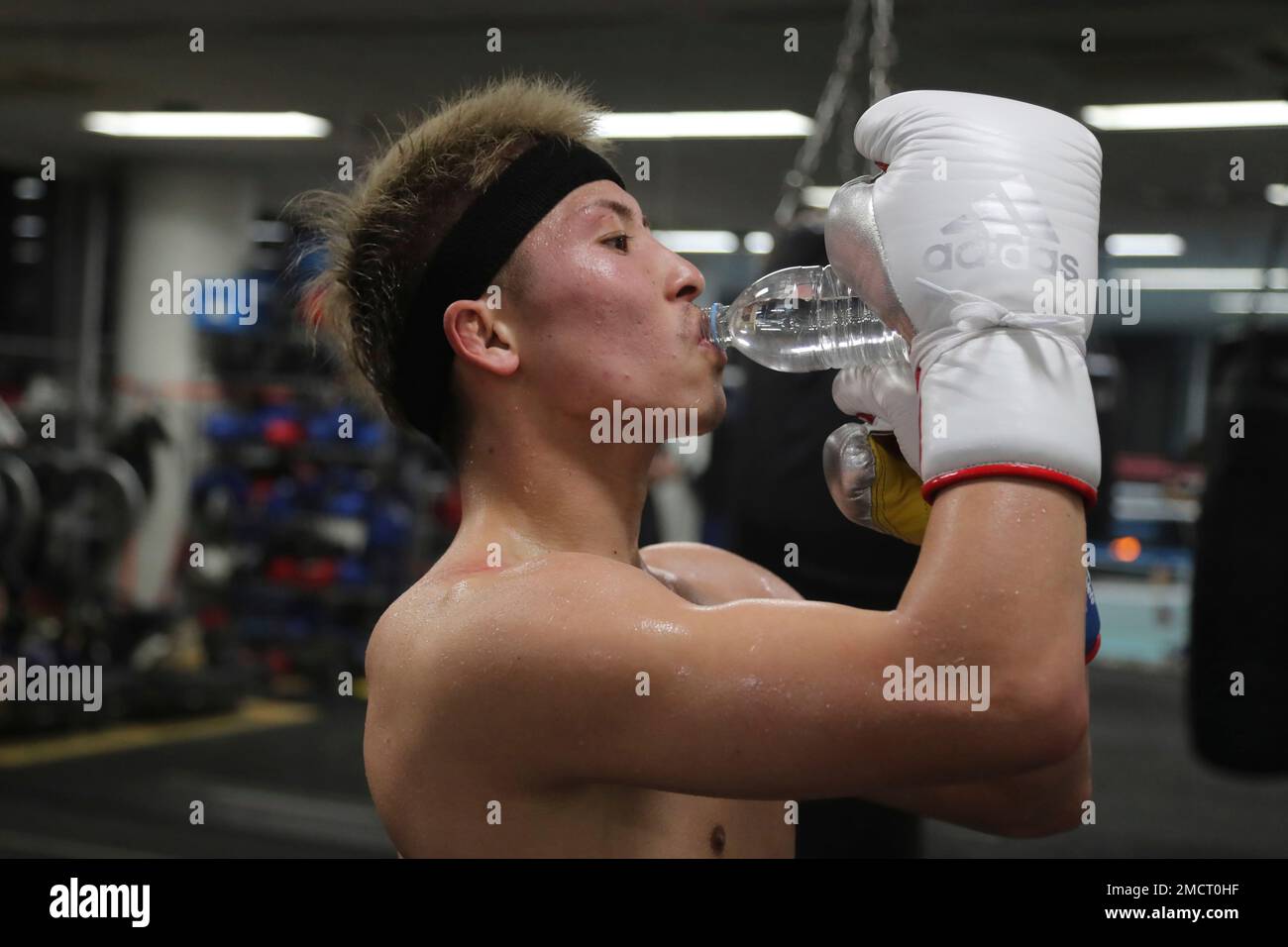 Japanese boxer and the WBA and IBF bantamweight world champion Naoya ...