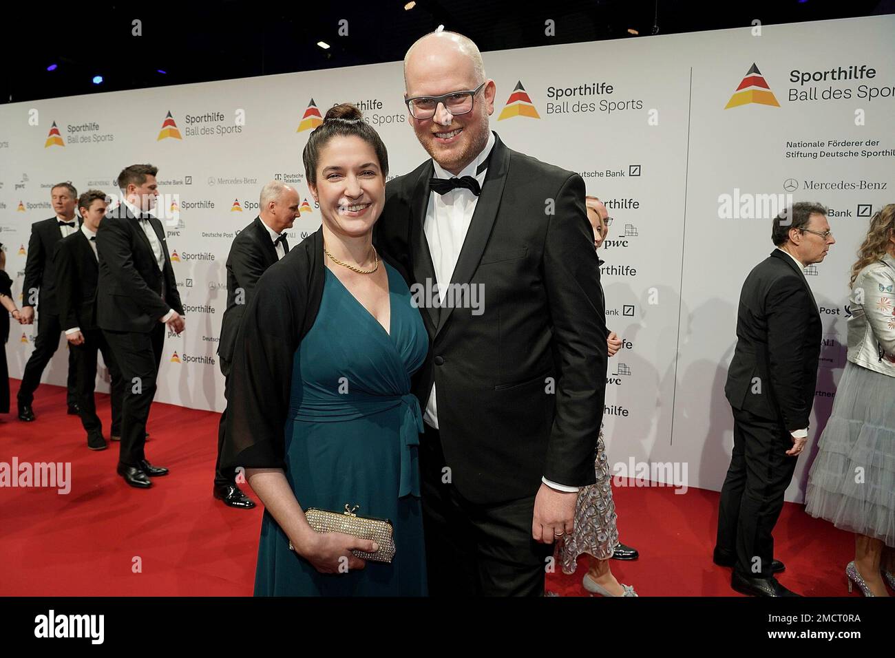 January 21, 2023, Festhalle, Frankfurt, 52nd Sports Ball of the Deutsche Sporthilfe Foundation ...