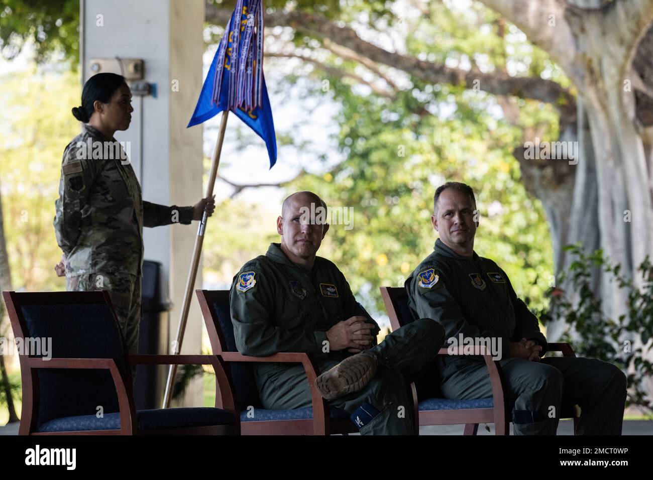 Chief Master Sgt. Jacinta Migo, 613 Air Operations Center chief ...