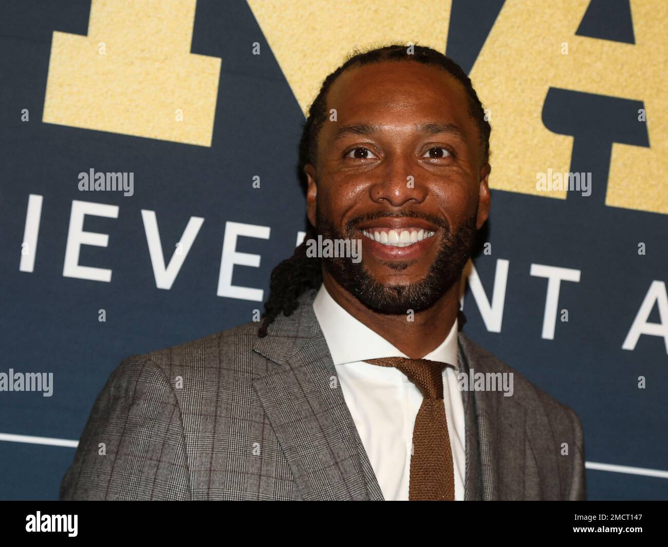 Former football player Larry Fitzgerald attends the 35th annual FN ...