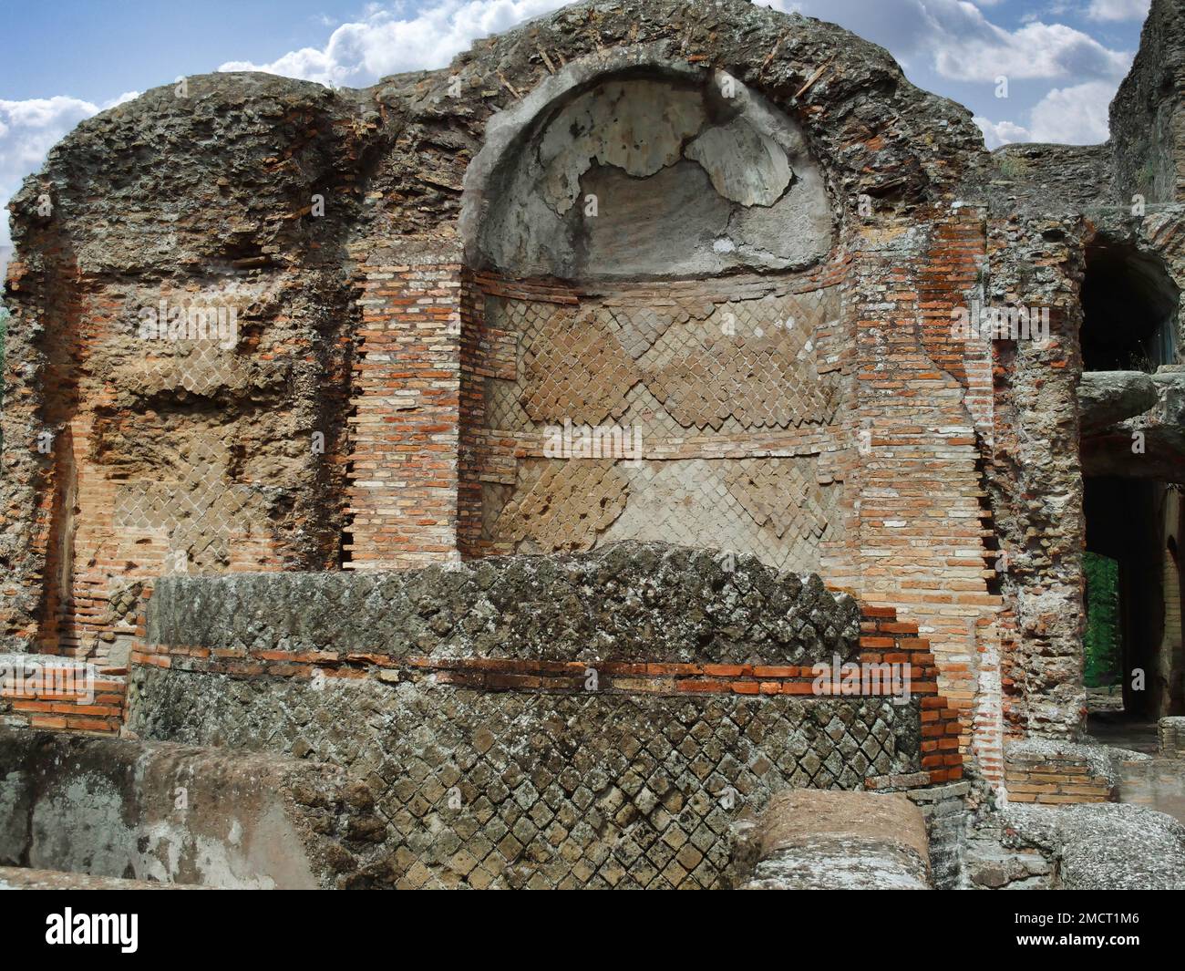 Built by the Roman Emperor Hadrian, Hadrian's Villa (Tivoli, Rome) is ...