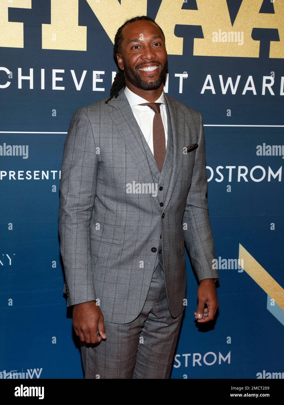 Former football player Larry Fitzgerald attends the 35th annual FN ...