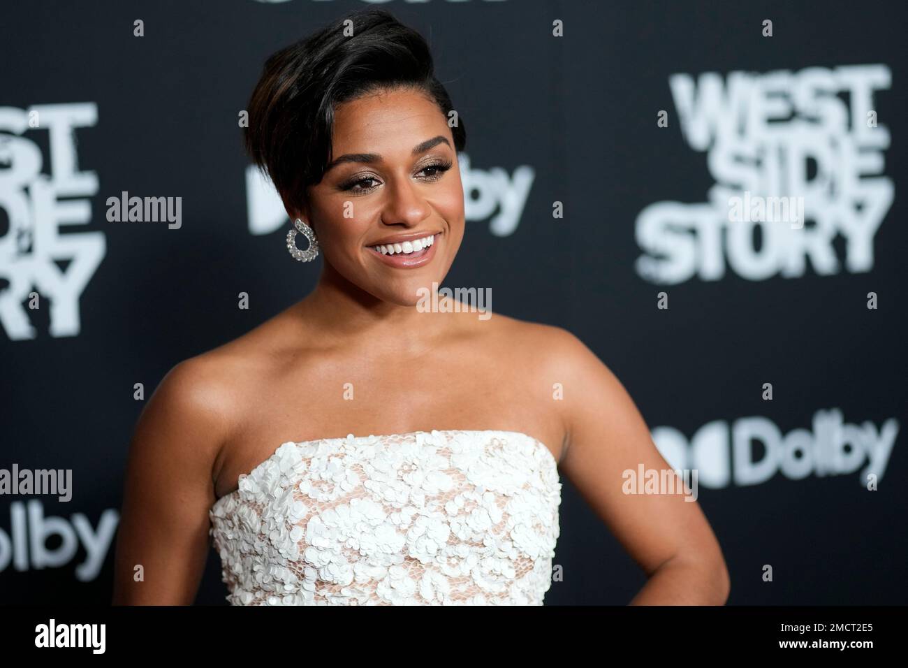 Ariana DeBose attends the "West Side Story" premiere at the Rose ...