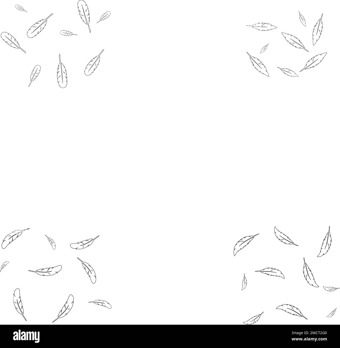 Feather background wallpaper ilustration vector Stock Vector Image ...
