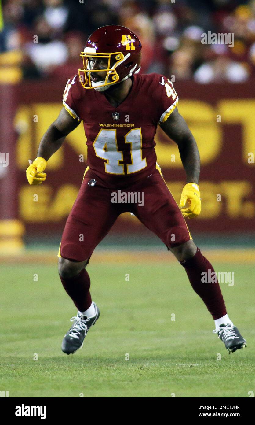 Washington Football Team running back J.D. McKissic (41) runs during an ...