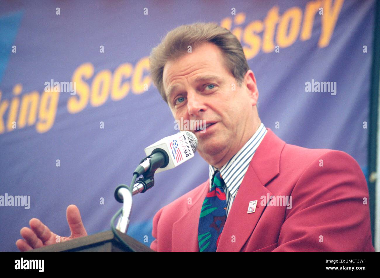 Alan Rothenberg, chairman and chief executive officer of World Cup USA ...