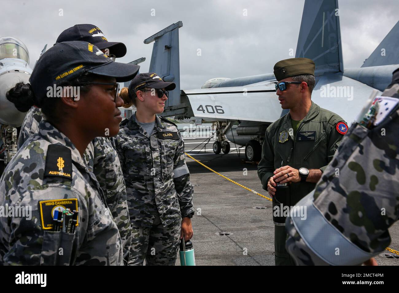 220709-N-VI910-1379 PEARL HARBOR (July 9, 2022) Maj. Andrew Williamson ...
