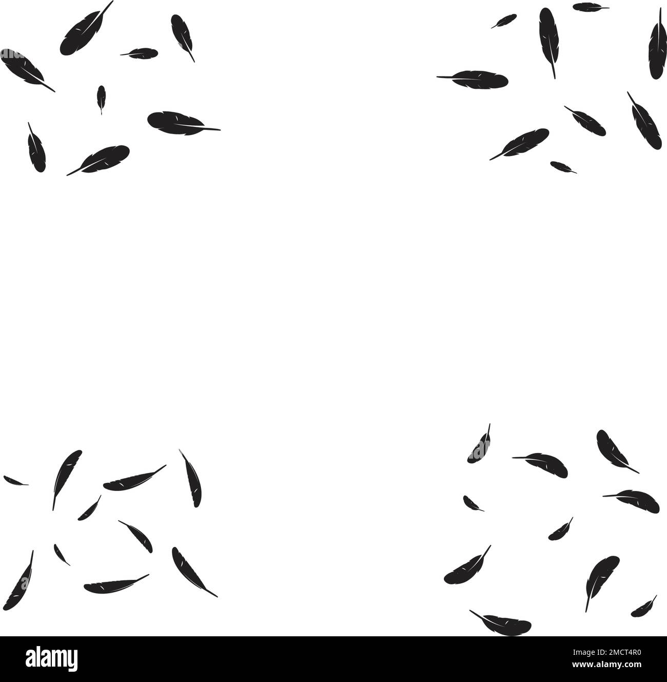 Feather background wallpaper ilustration vector Stock Vector Image ...