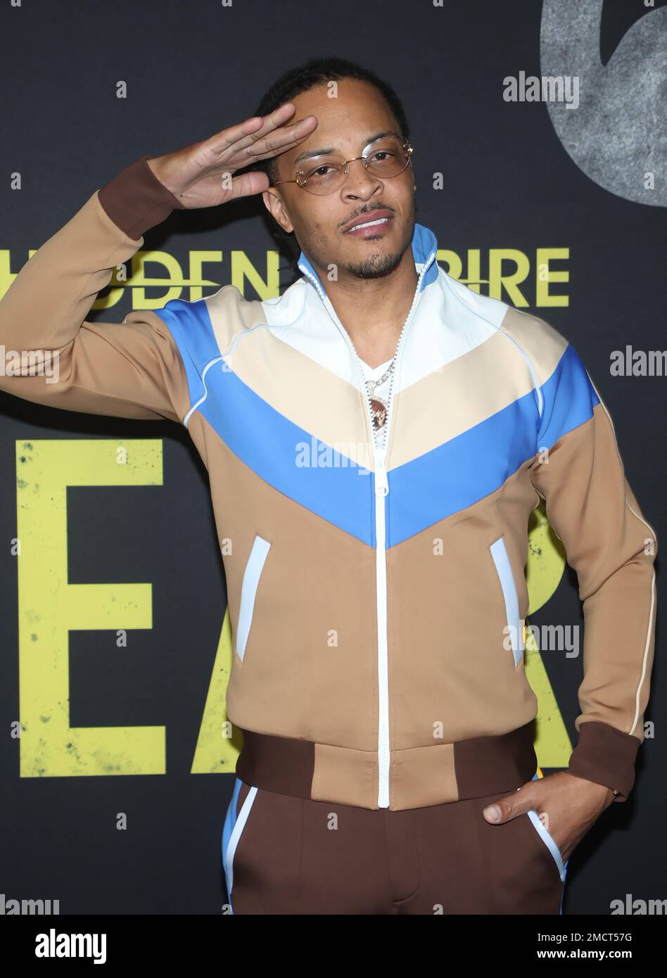 21 January 2023 -Los Angeles, California - Tip ''T.I.'' Harris. ''Fear ...