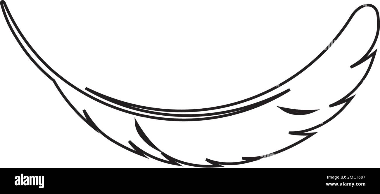feather logo icon vektor illustration design Stock Vector Image & Art ...