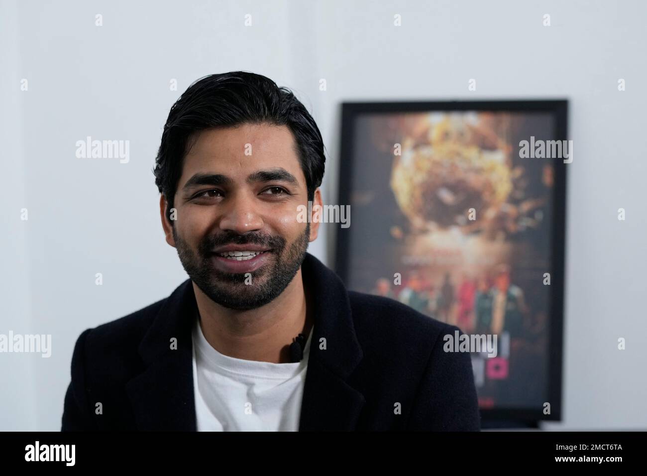 Indian actor Anupam Tripathi, who starred in the Netflix series "Squid ...