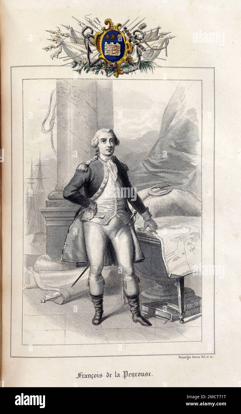 Francois de la Perouse (Jean Francois de Galaup, comte de La Perouse ...