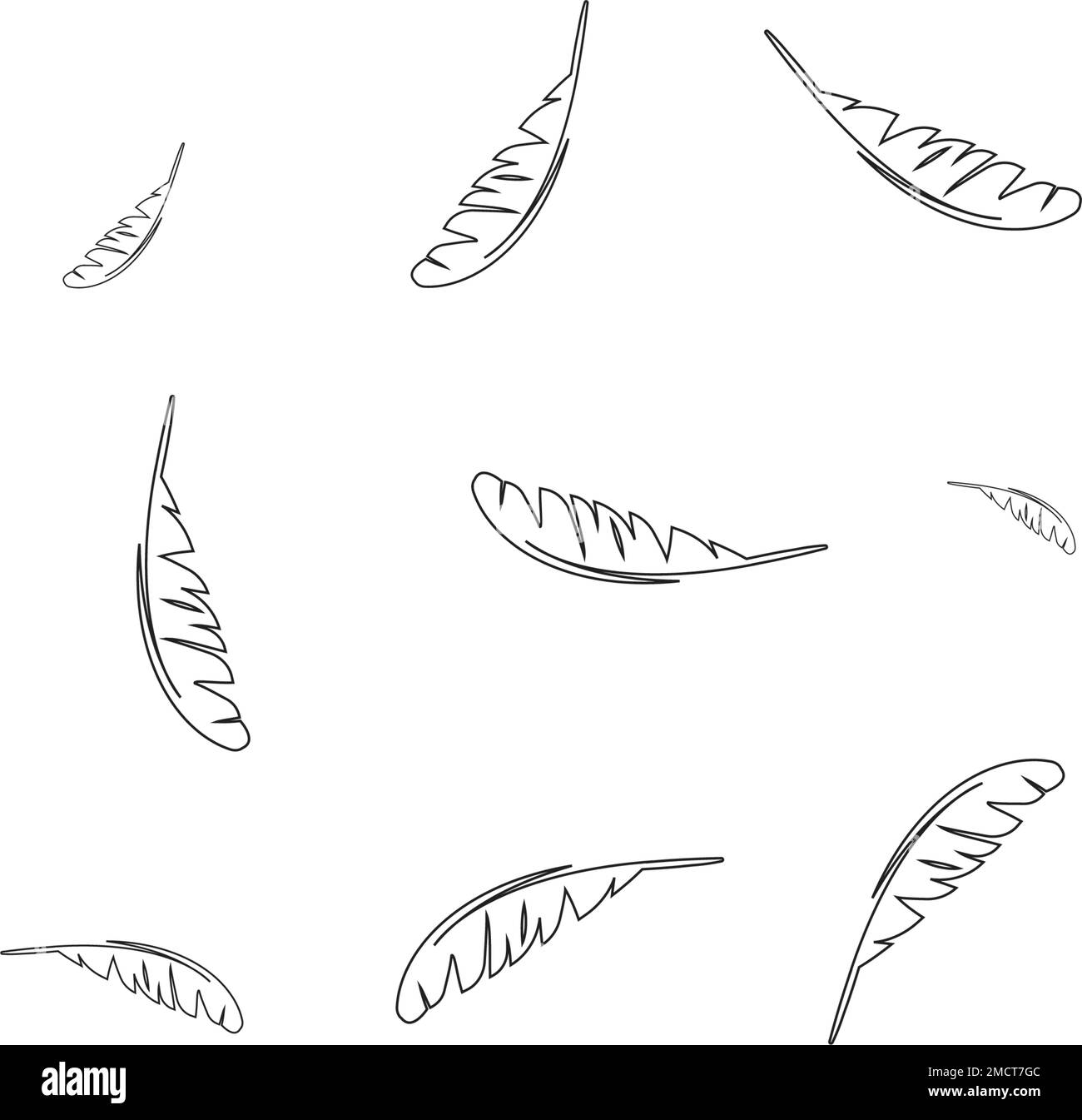 Feather background wallpaper ilustration vector Stock Vector Image ...