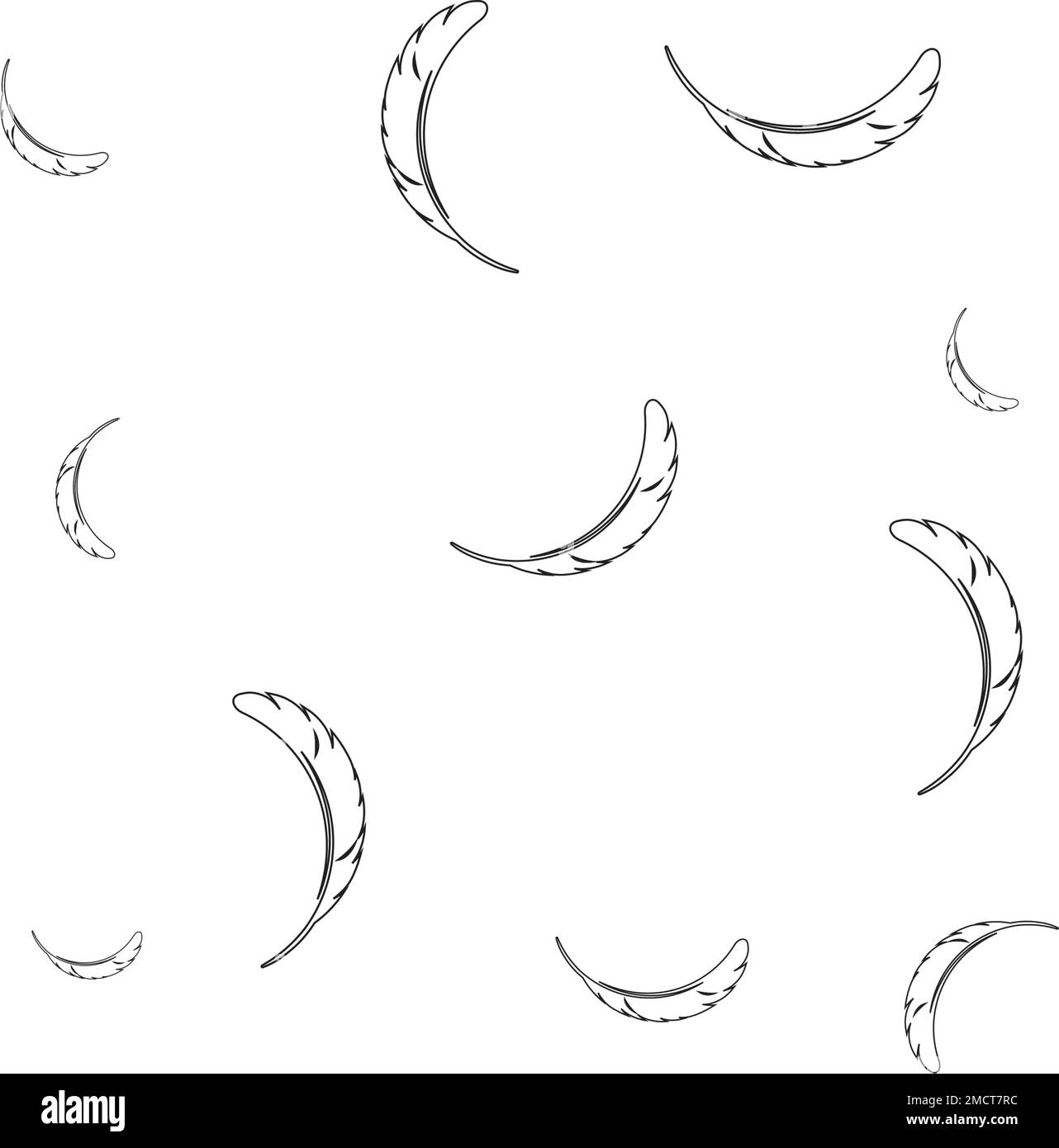 Feather background wallpaper ilustration vector Stock Vector Image ...