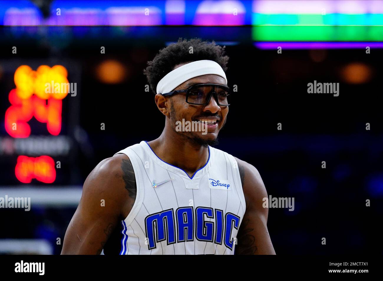 Orlando Magic's Wendell Carter Jr. plays during an NBA basketball game ...