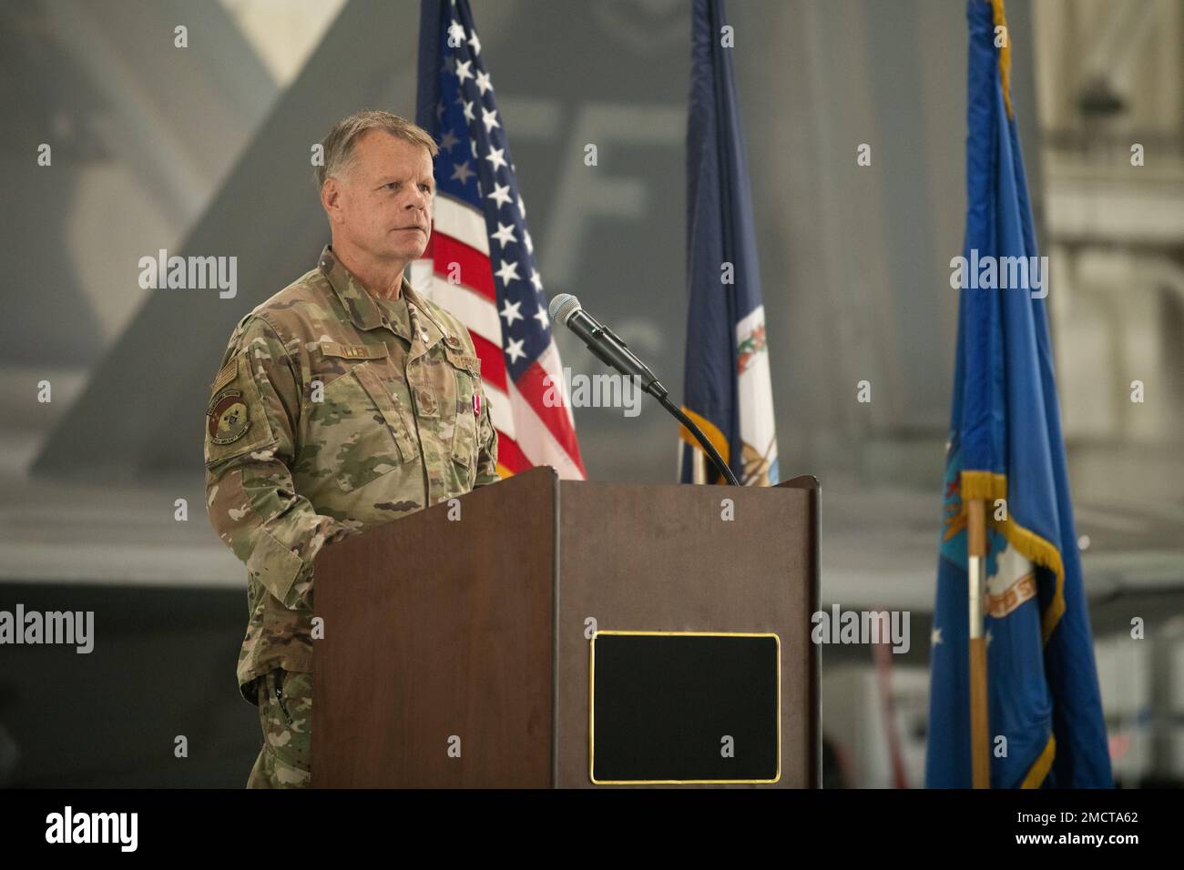 Chief Master Sgt. Gregg Allen, 192nd Aircraft Maintenance Squadron ...