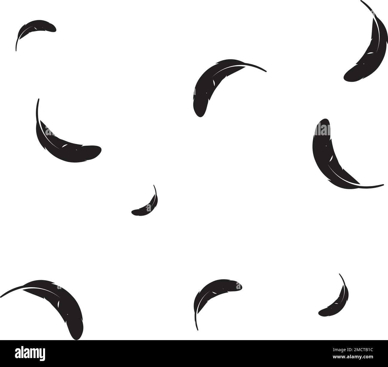 Feather background wallpaper ilustration vector Stock Vector Image ...
