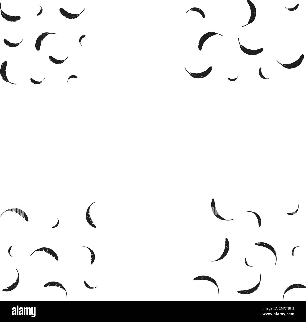 Feather background wallpaper ilustration vector Stock Vector Image ...
