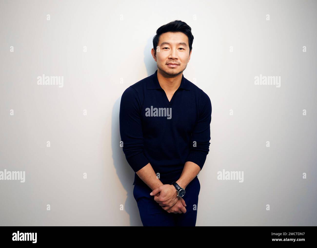 Simu Liu poses for a portrait on Nov. 22, 2021 in New York. Liu was ...