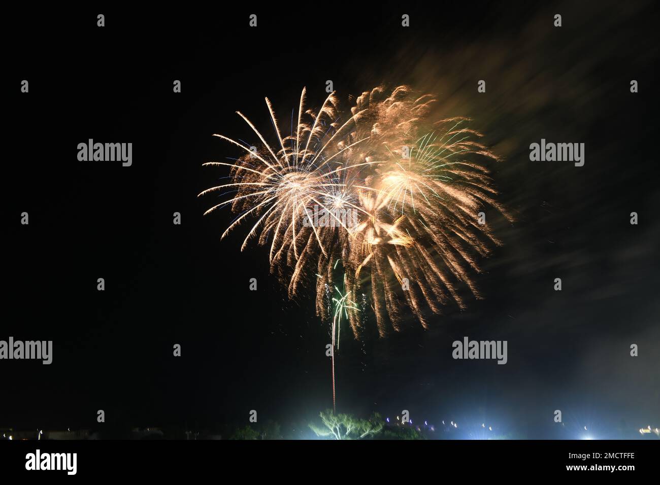 Kadena air base fireworks hi-res stock photography and images - Alamy