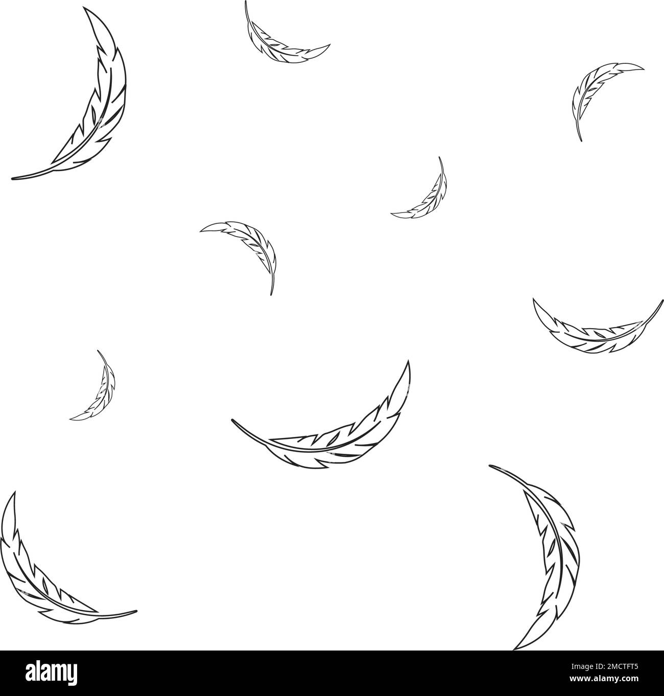Feather background wallpaper ilustration vector Stock Vector Image ...