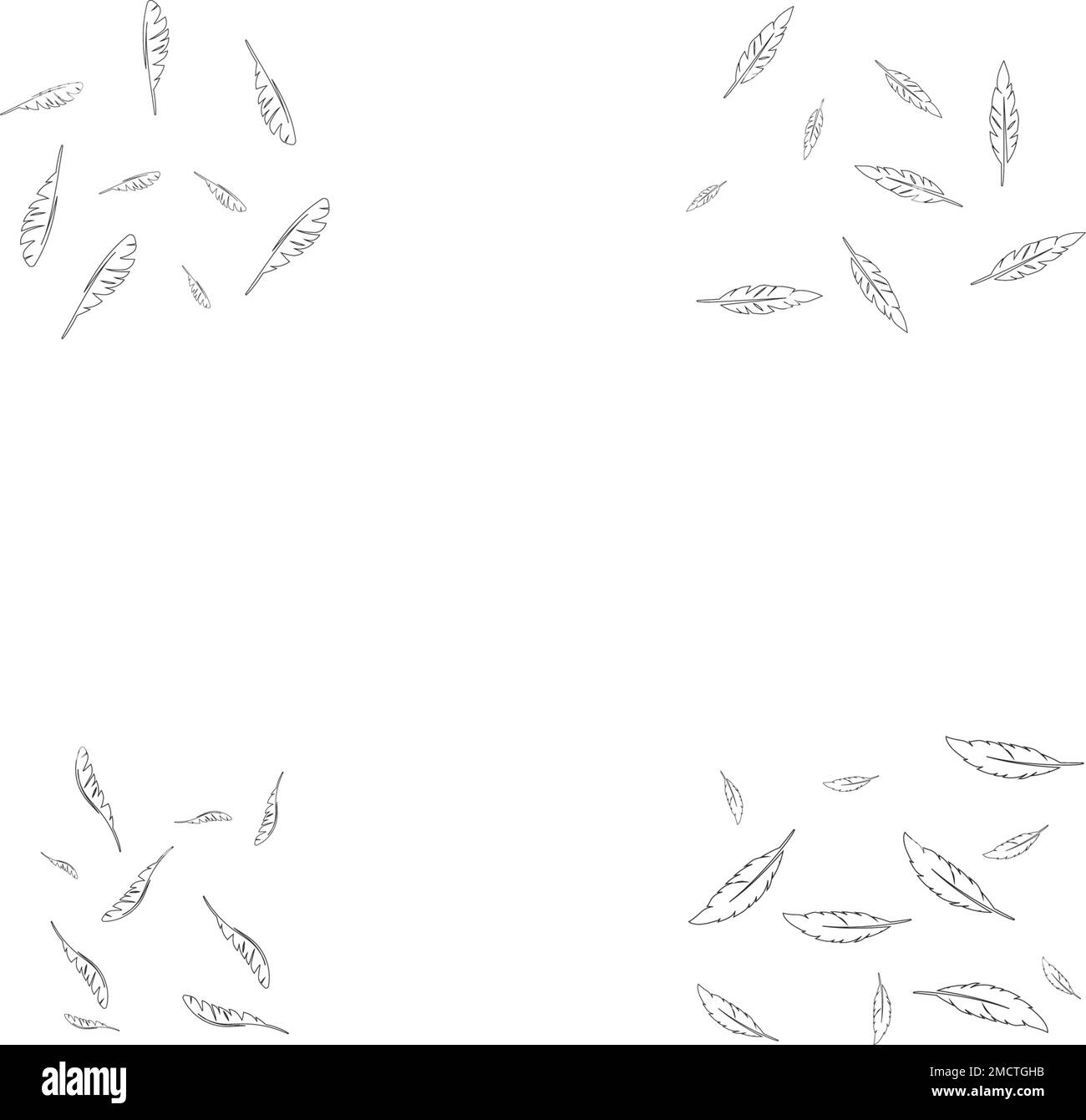 Feather background wallpaper ilustration vector Stock Vector Image ...