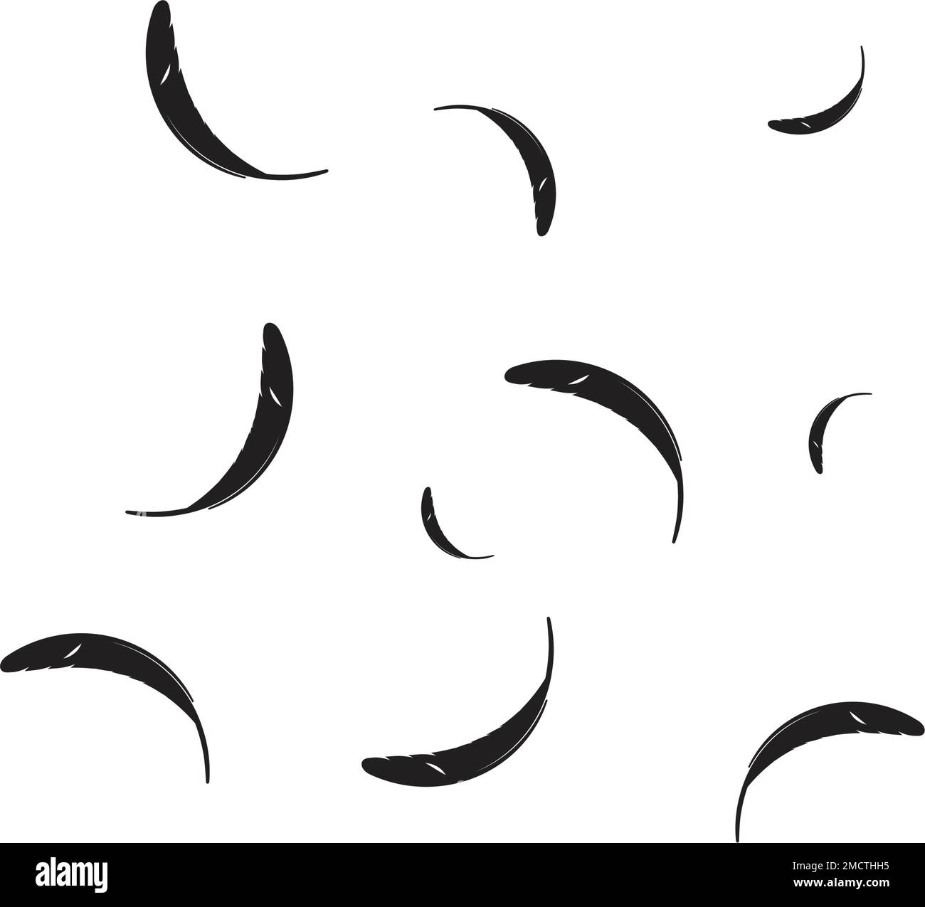 Feather background wallpaper ilustration vector Stock Vector Image ...