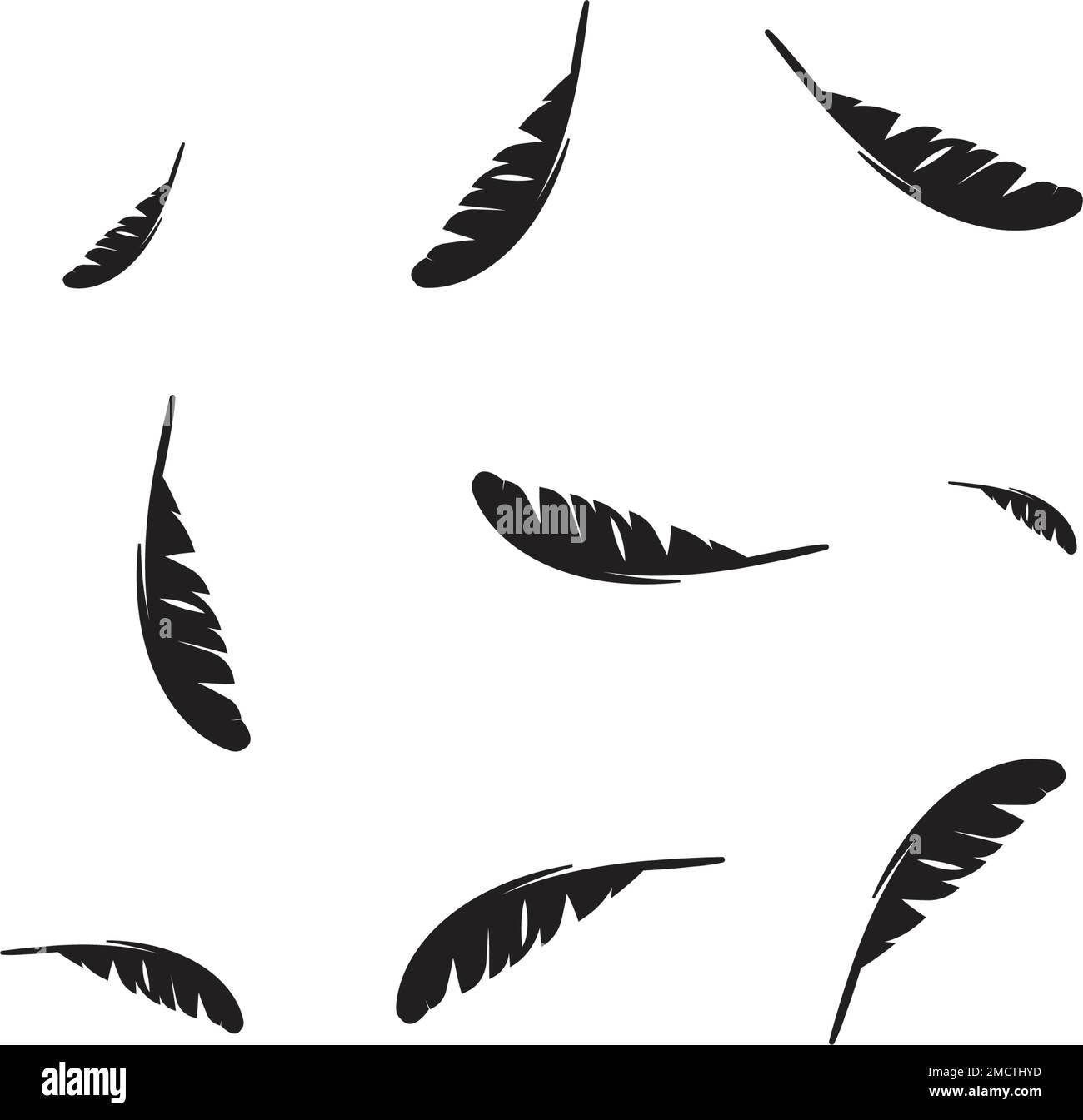Feather background wallpaper ilustration vector Stock Vector Image ...